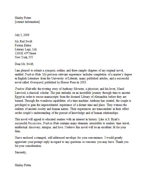 Query Letter Creation Scribendi